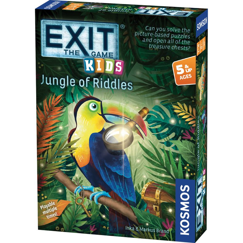 EXIT Kids: The Jungle of Riddles (EN) (KOS1813) - Vöruleit Já.is