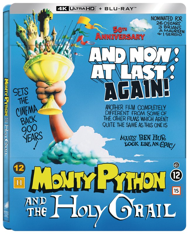 Monty Python and the Holy Grail - Steelbook (4K + BD) - Vöruleit Já.is