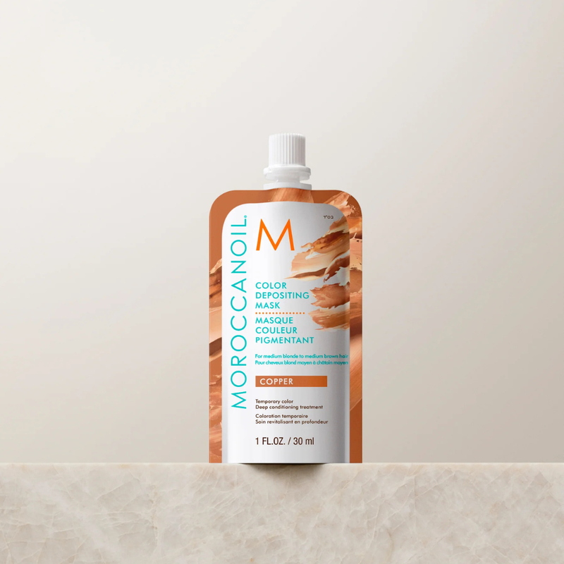 MOROCCANOIL COLOR DEPOSITING MASK COPPER 30 ML - Vöruleit Já.is